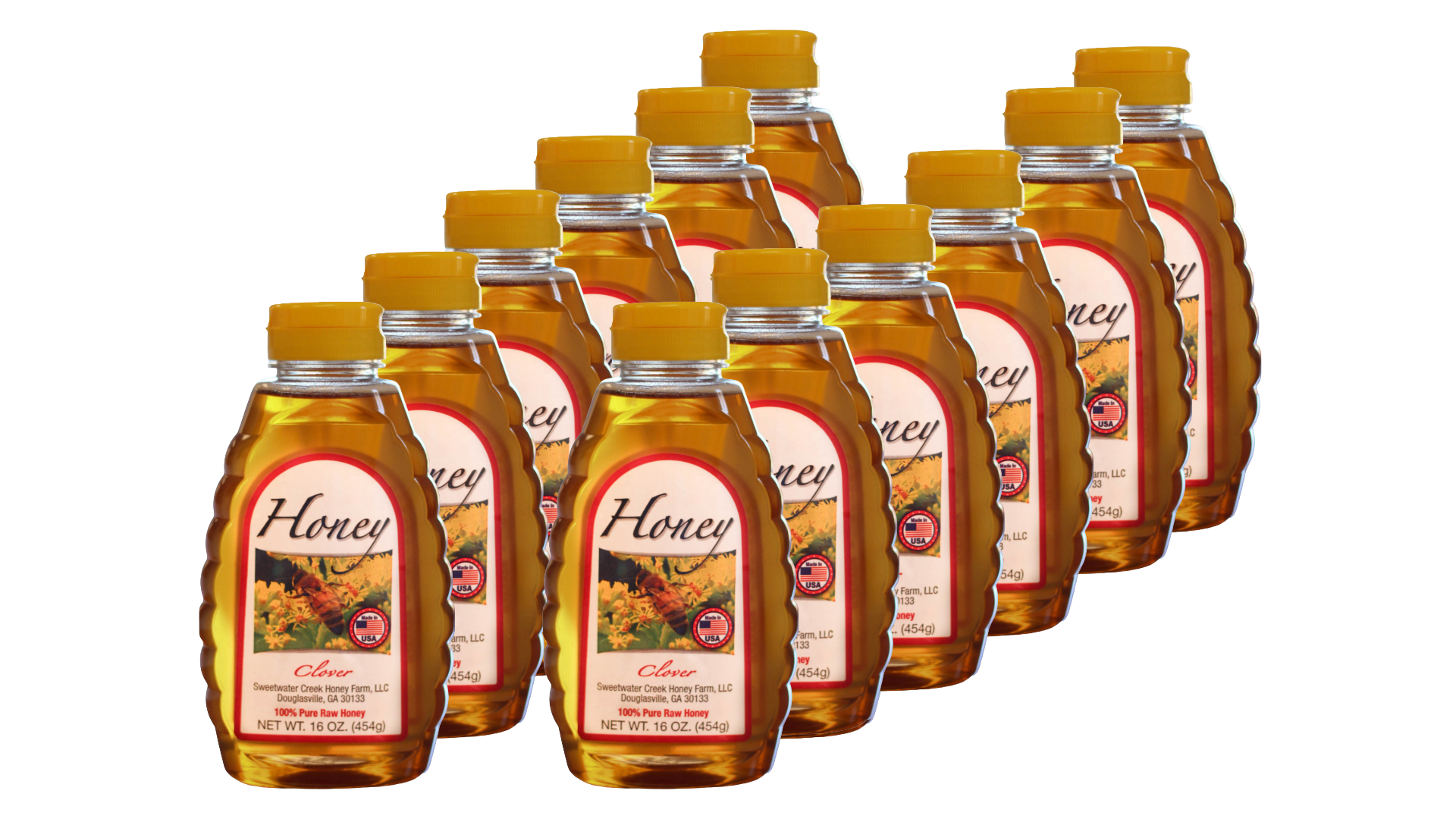 Clover Honey Cases – Sweetwater Creek Honey Farm