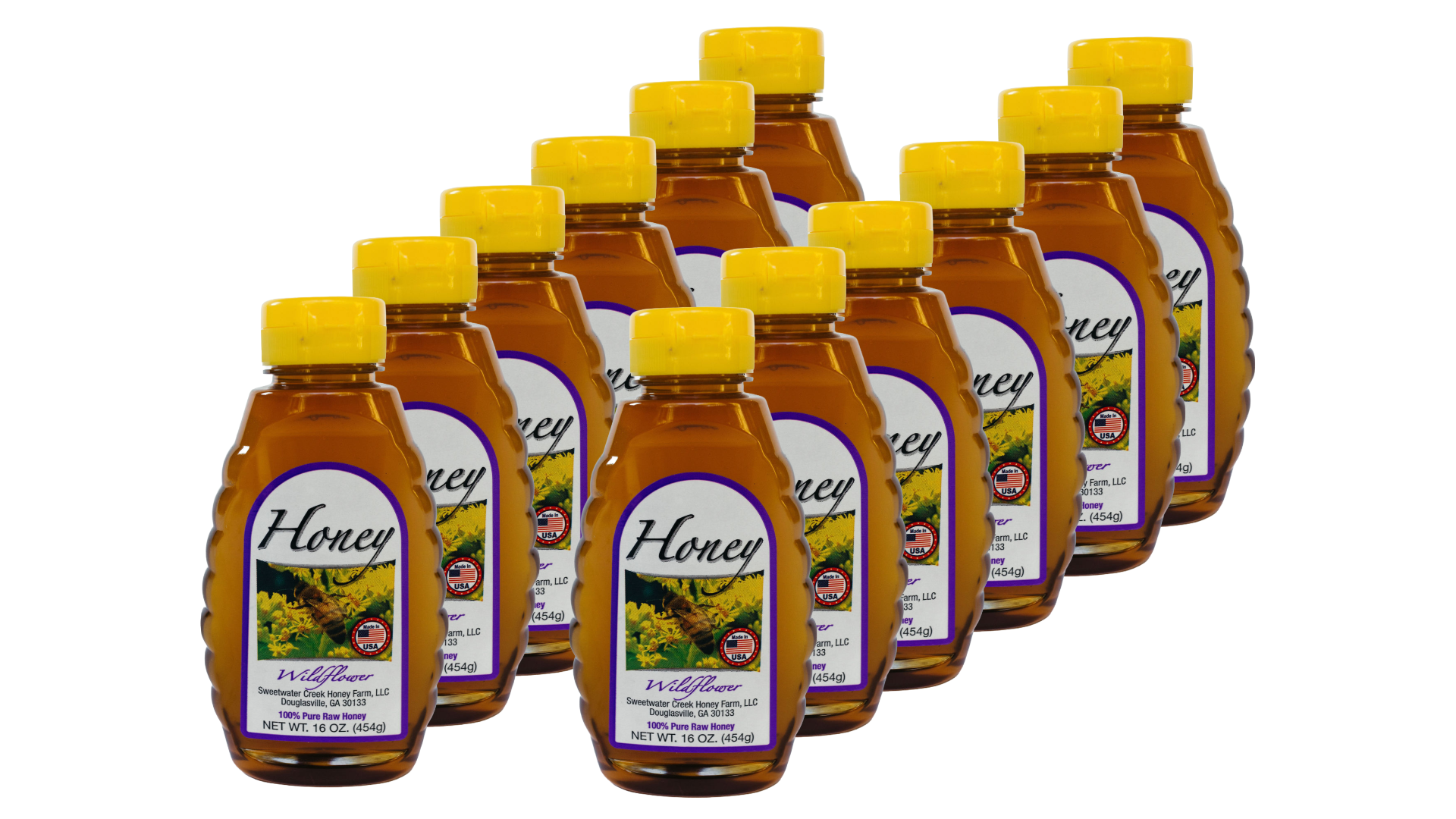 Wildflower Honey Cases – Sweetwater Creek Honey Farm